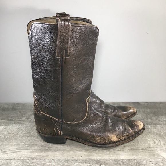 Frye | Shoes | Mens Frye 237 Vintage 70s Black Label Western Cowboy ...